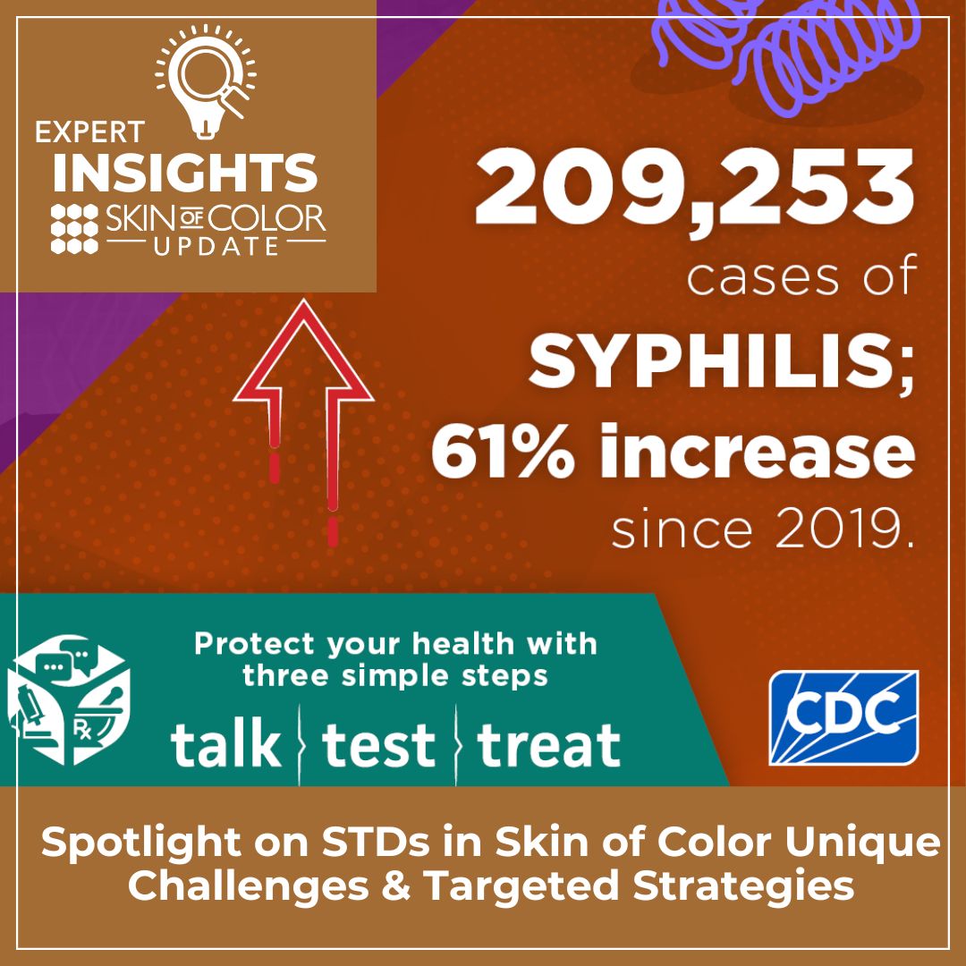 Spotlight on STDs in Skin of Color | Skin of Color Update | Dermatology ...