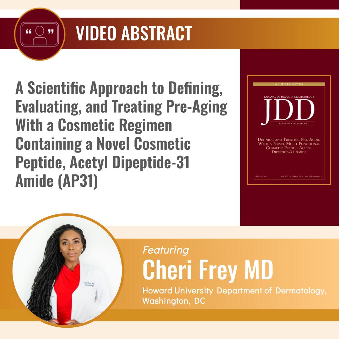 JDD Video Abstract with Dr. Cheri Frey | Skin of Color Update ...